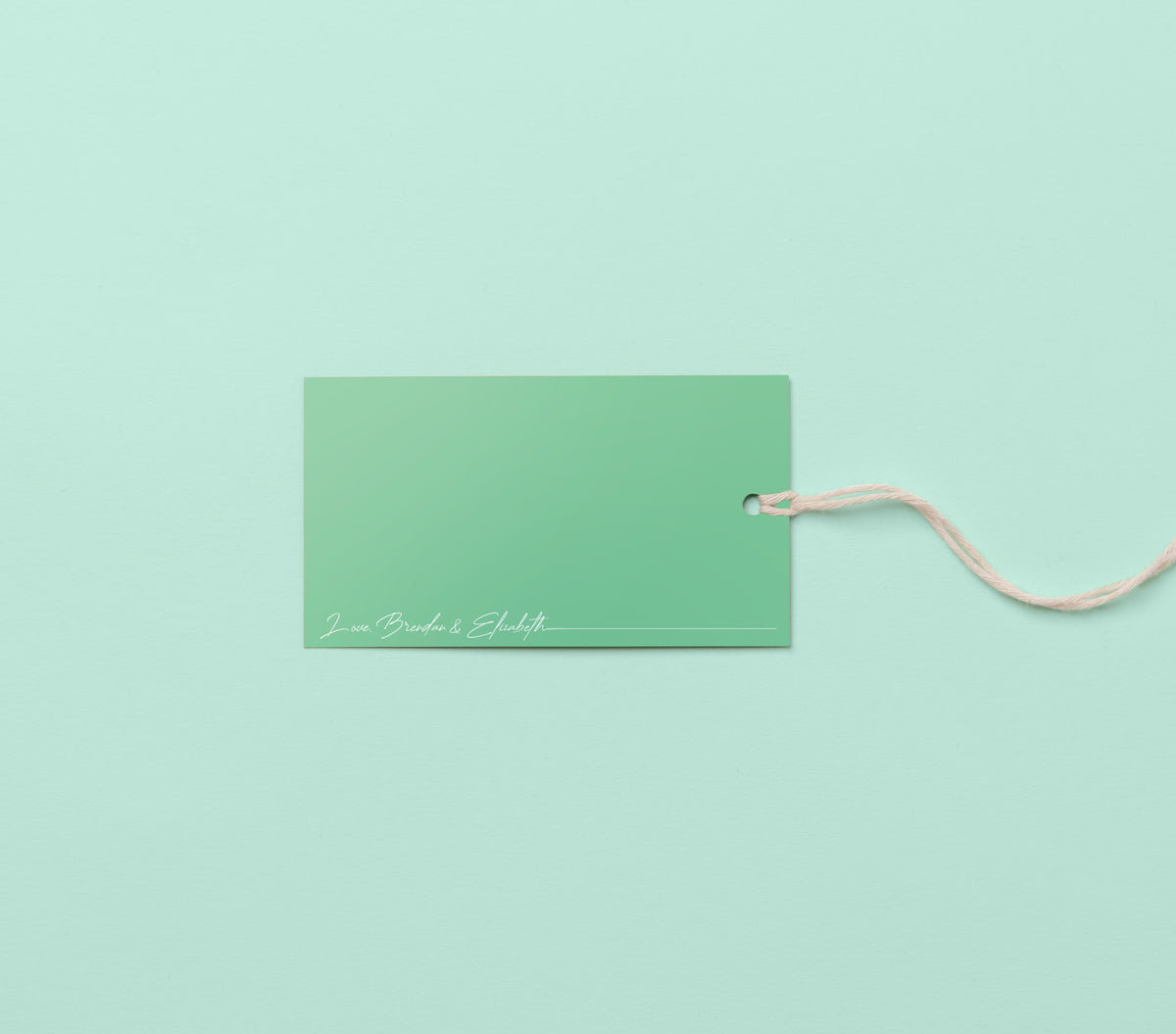 Brendan & Elizabeth - Gift Tags – lovethischarmedlife